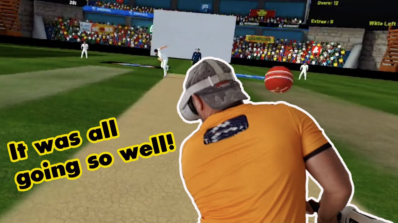 iB Cricket | Playing Cricket on Oculus Quest 2 | It Was All Going So ...