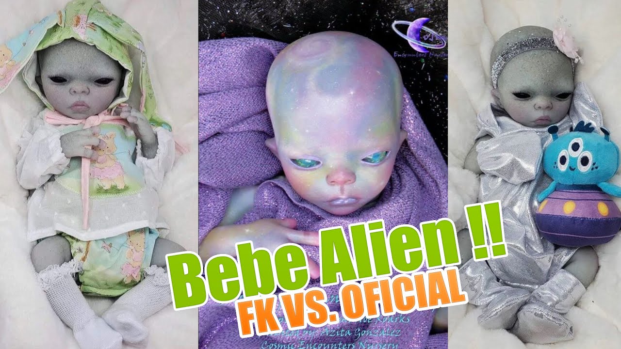 BEBE REBORN ALIEN / IMANI/ REAL VS FK - YouTube