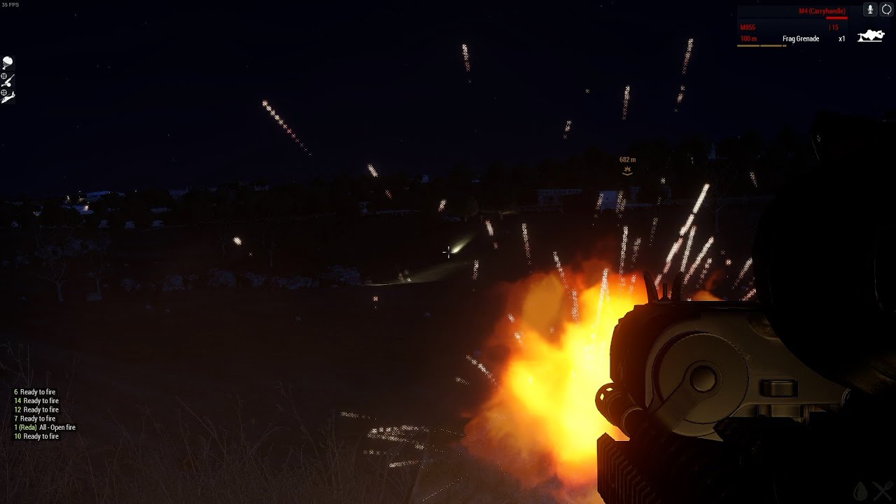 ArmA 3 - Attacking an Enemy Patrol - YouTube