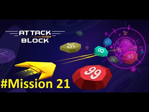 Attack the block Gameplay - Mission 21 - YouTube
