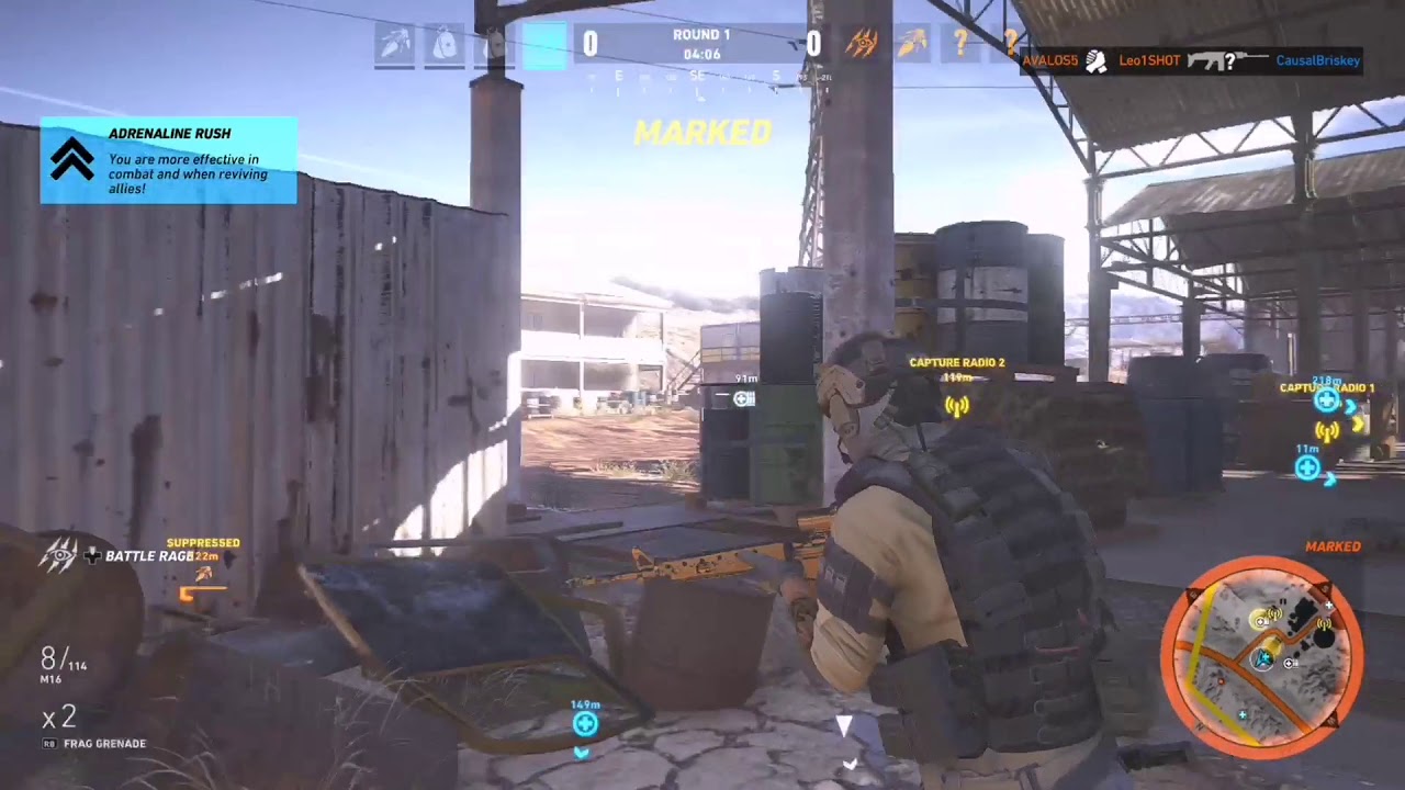 Full auto MSR Eagle shot with Enforcer class. - YouTube