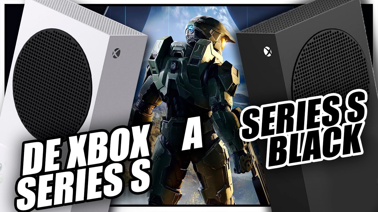 ¡Convertí mi Xbox Series S en una Series S Black! - YouTube