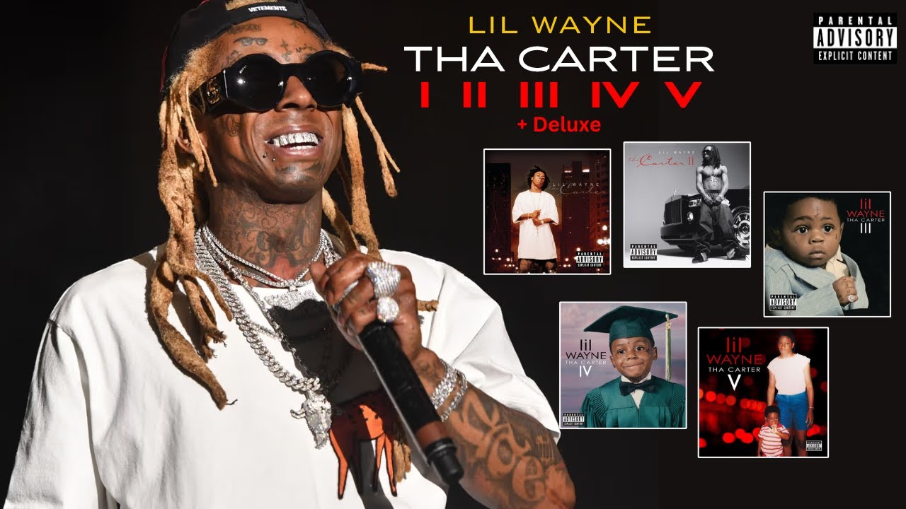 Lil Wayne - Tha Carter I , II , III , IV , V (+Deluxe) [All Albums ...