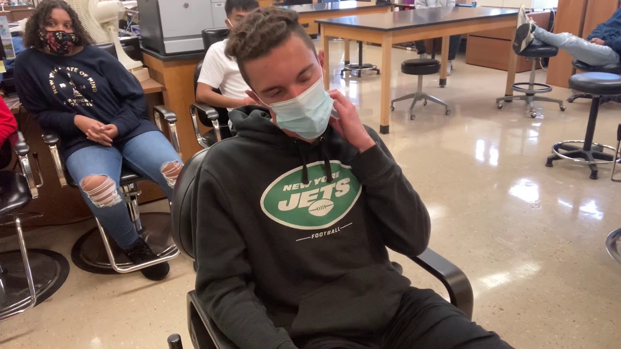 Shampoo Draping Procedure - YouTube