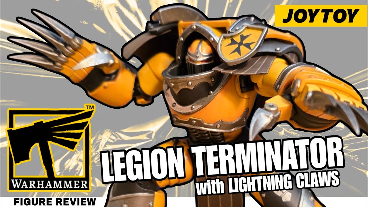 Legion Terminator Warhammer Figure from Joy Toy - YouTube