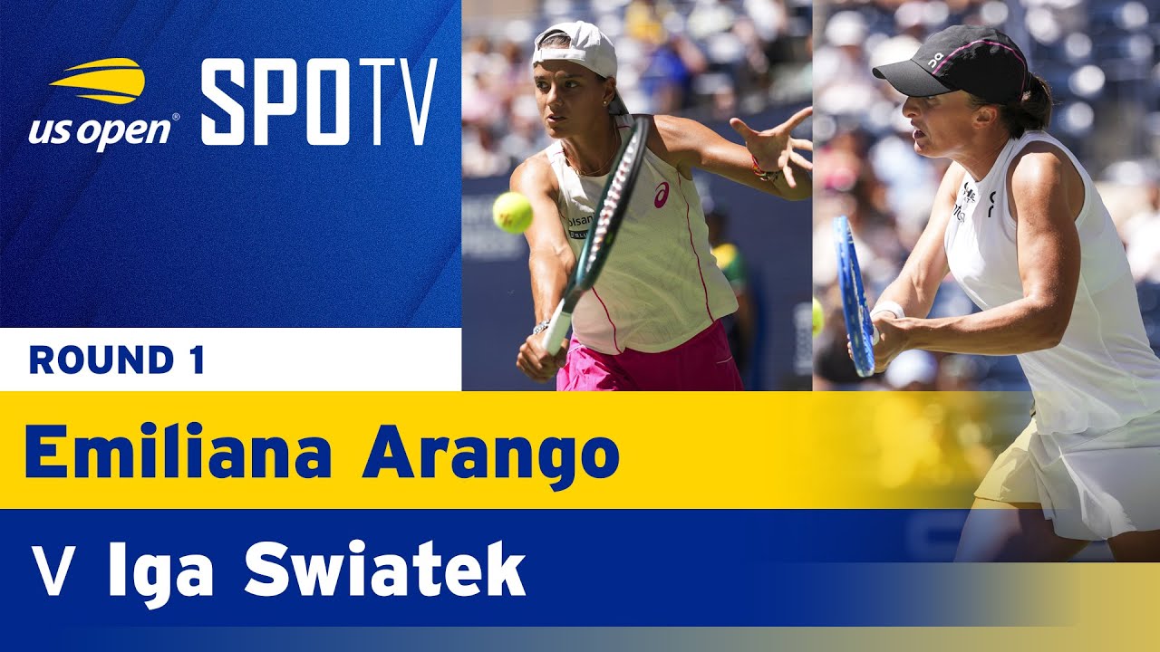 EMILIANA ARANGO VS IGA SWIATEK | Highlights | Women's Singles | Round 1 ...