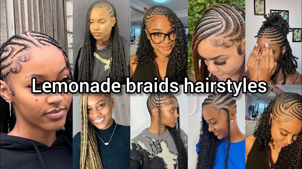 Lemonade braids hairstyles for black women | Lemonade knotless box ...