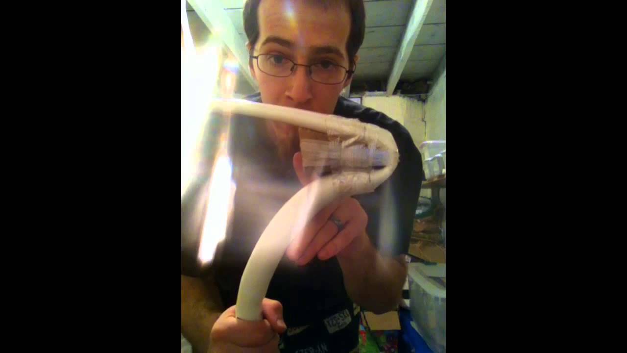 Compound PVC bow - YouTube