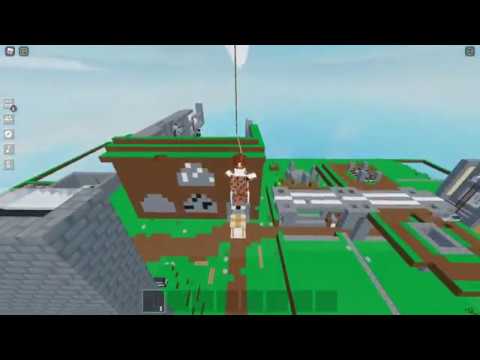 How to make a zipline and how to fix it! I ROBLOX Skyblox - YouTube