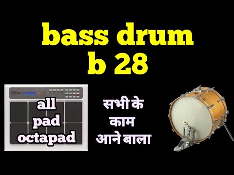 pitch tuning 👉drum patch ka main bass (b28) full edit _ all main scale k sath - YouTube