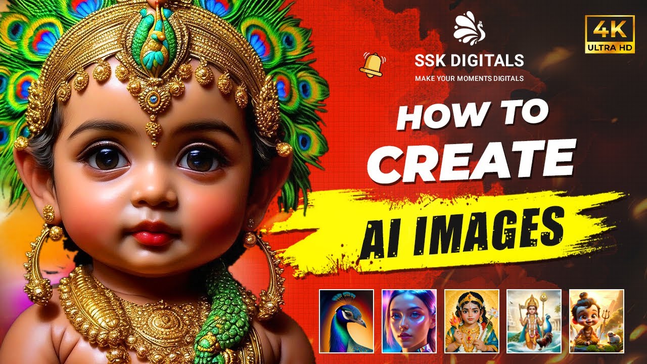 HOW TO CREATE 4K AI IMAGES ? #SSK_DIGITALS #SENTHILKUMAR_SSK - YouTube