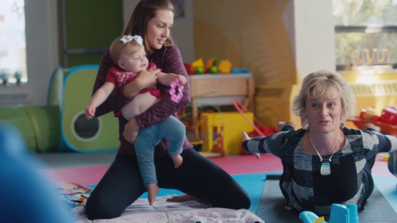 Sarah McVie as Val in Workin' Moms - YouTube
