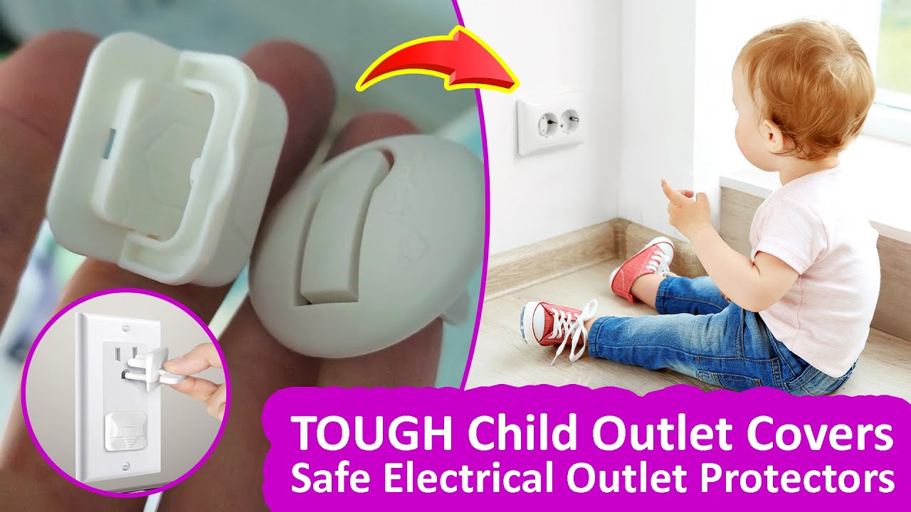 IT WORKS! Baby Proofing Outlet Covers. Electric Outlet Plug Covers ...