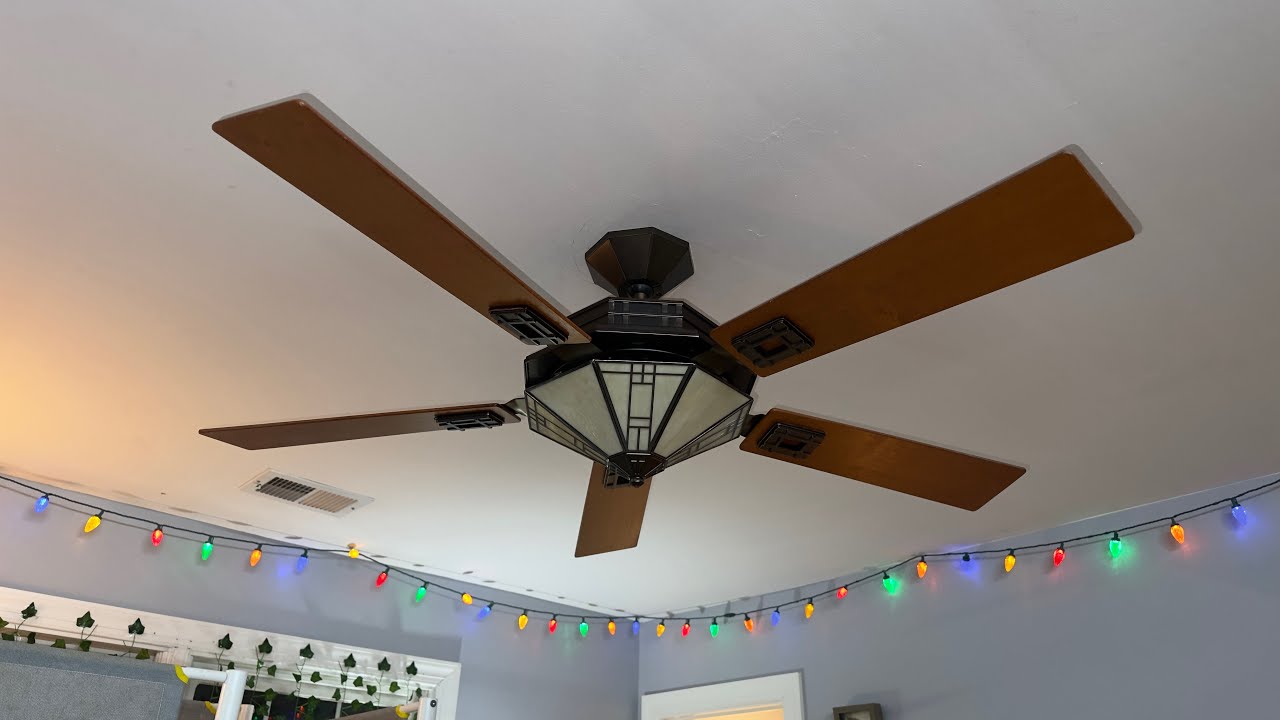 Casablanca Mission Ceiling Fan - YouTube