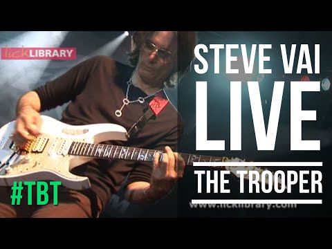#TBT Steve Vai Live 2009 | The Trooper Iron Maiden | London International Music Show