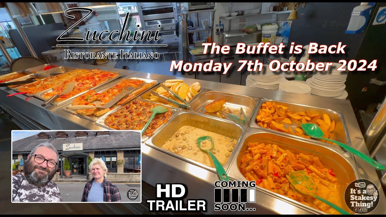 Zucchini’s Italian Restaurant Batley, The Lunch Buffet is back 😜🤤 ...