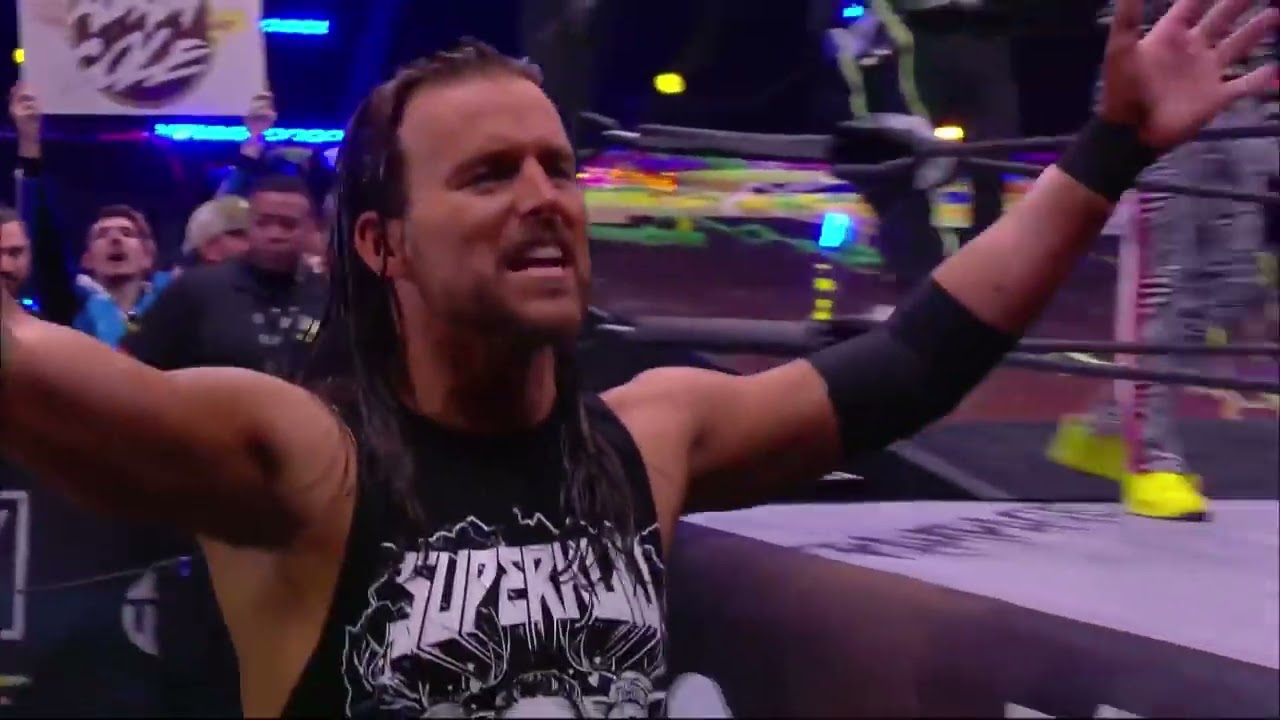 GREATEST ADAM COLE ENTRANCE IN AEW - YouTube