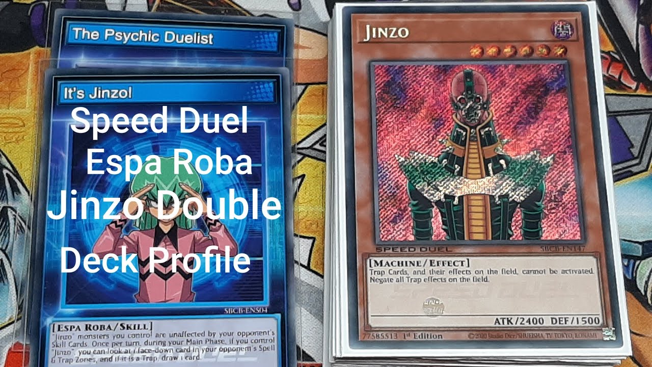Speed Duel Espa Roba Jinzo Deck Profile It's Jinzo! - YouTube