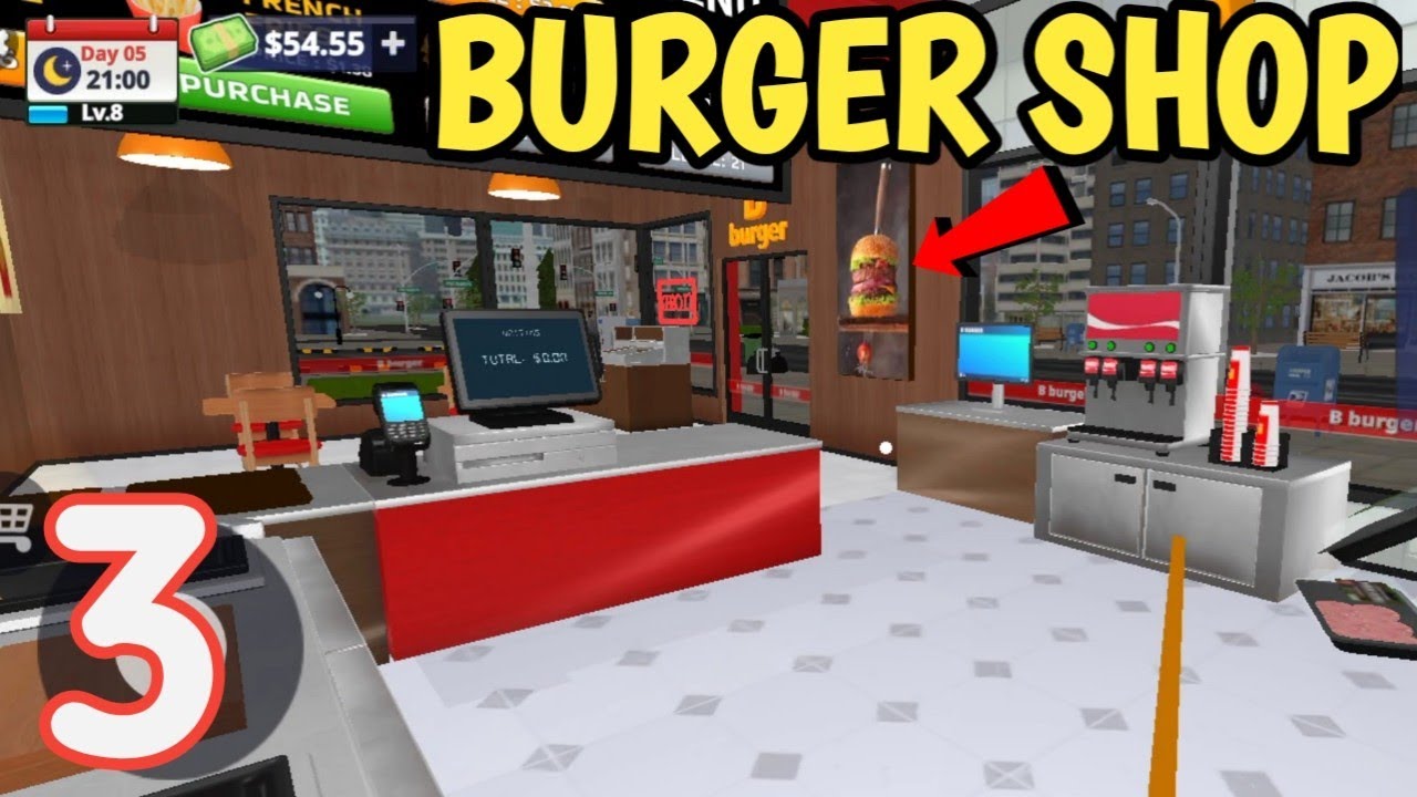 Burger Simulator - Gameplay Walkthrough part 3 - YouTube