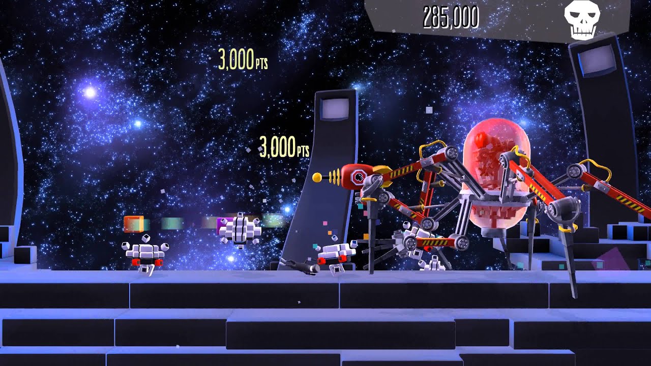 BIT.TRIP Runner 2 - 5-BOSS - Flight To Fate (Perfect) - YouTube