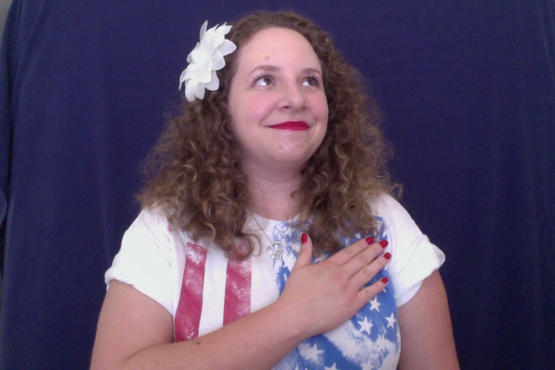 Happy 4th of July! ASL Vocabulary - YouTube