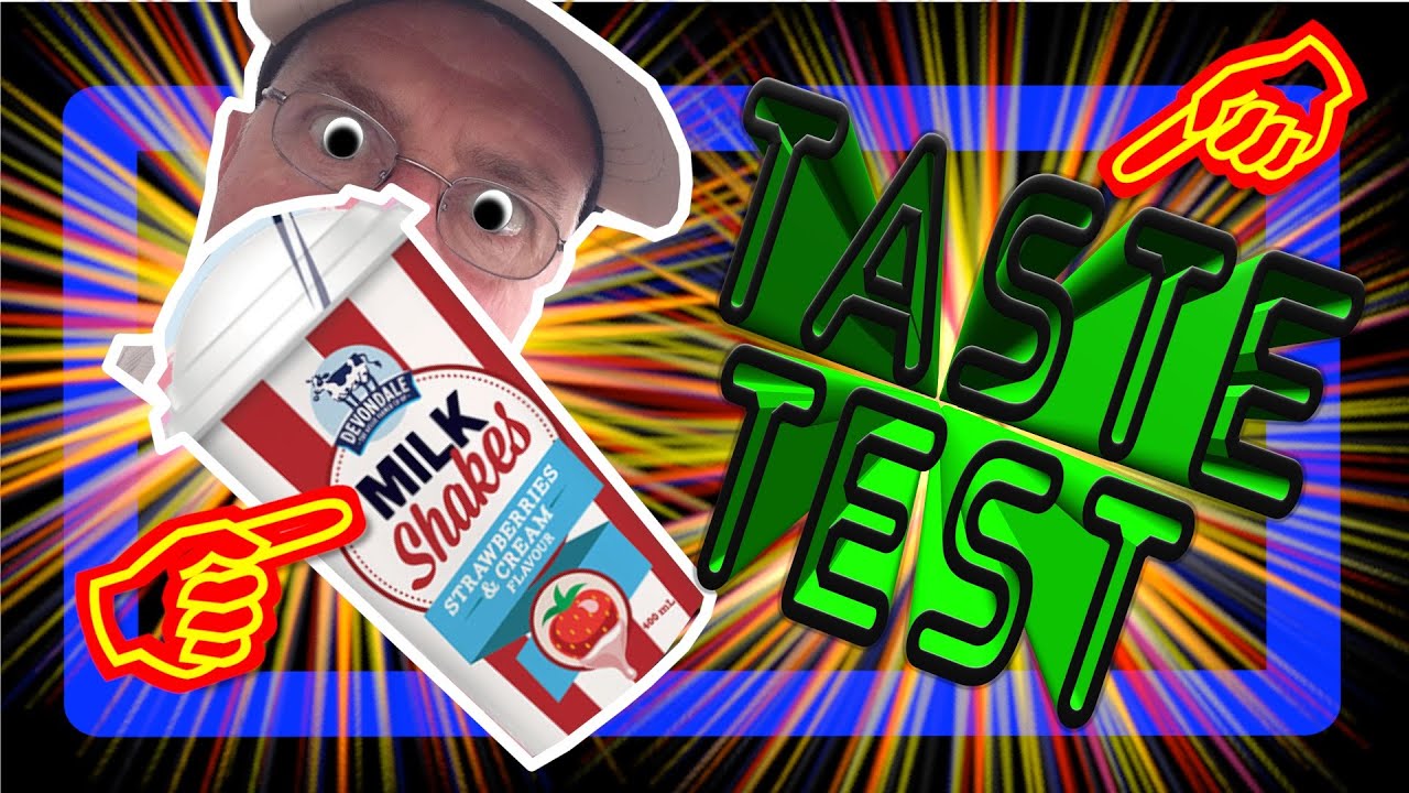 Devondale Strawberries and Cream Milkshake - Taste Test - YouTube