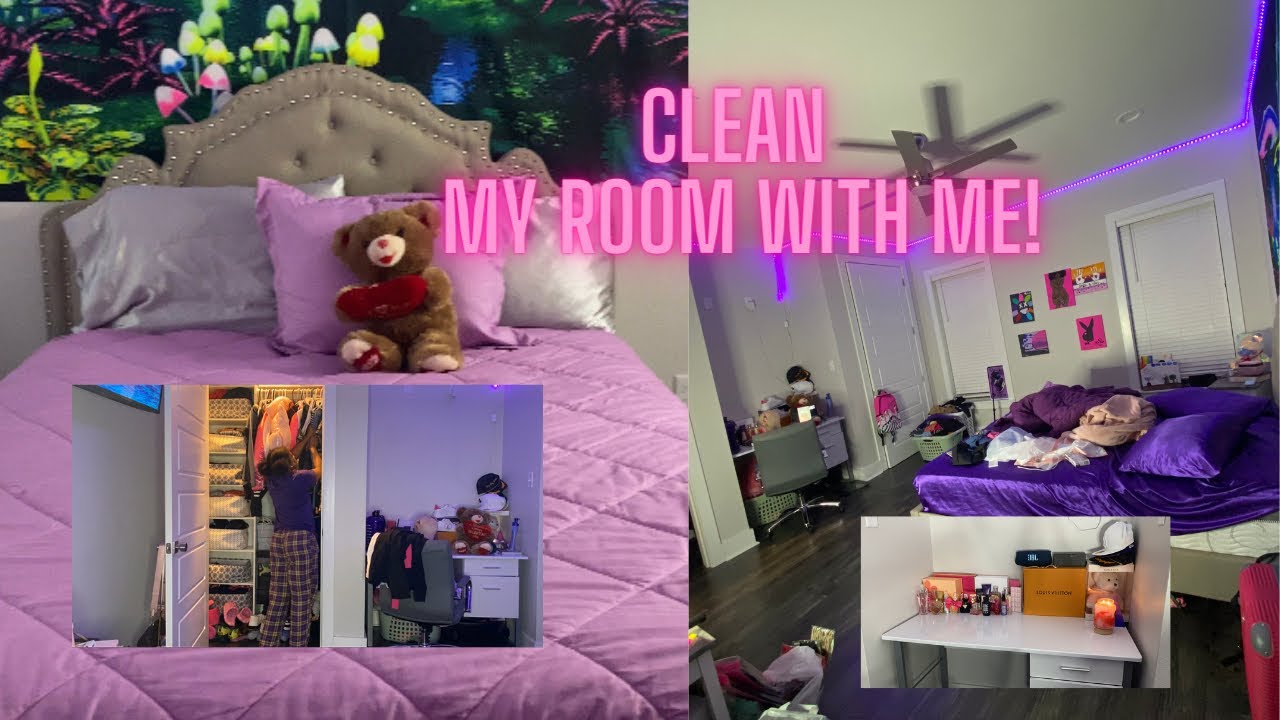 Clean my room with me, the day before SCHOOL!🫨🧹 - YouTube