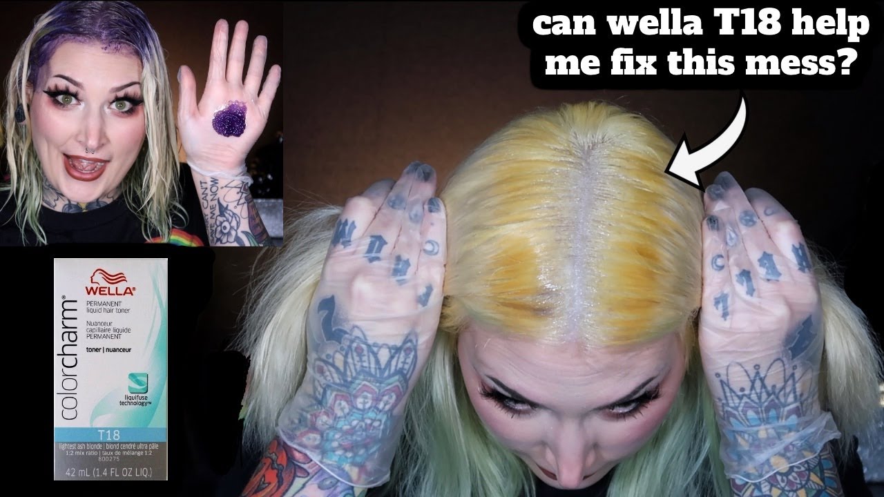 Trying To Fix Brassy Roots With Toner And Failing 😅 - YouTube