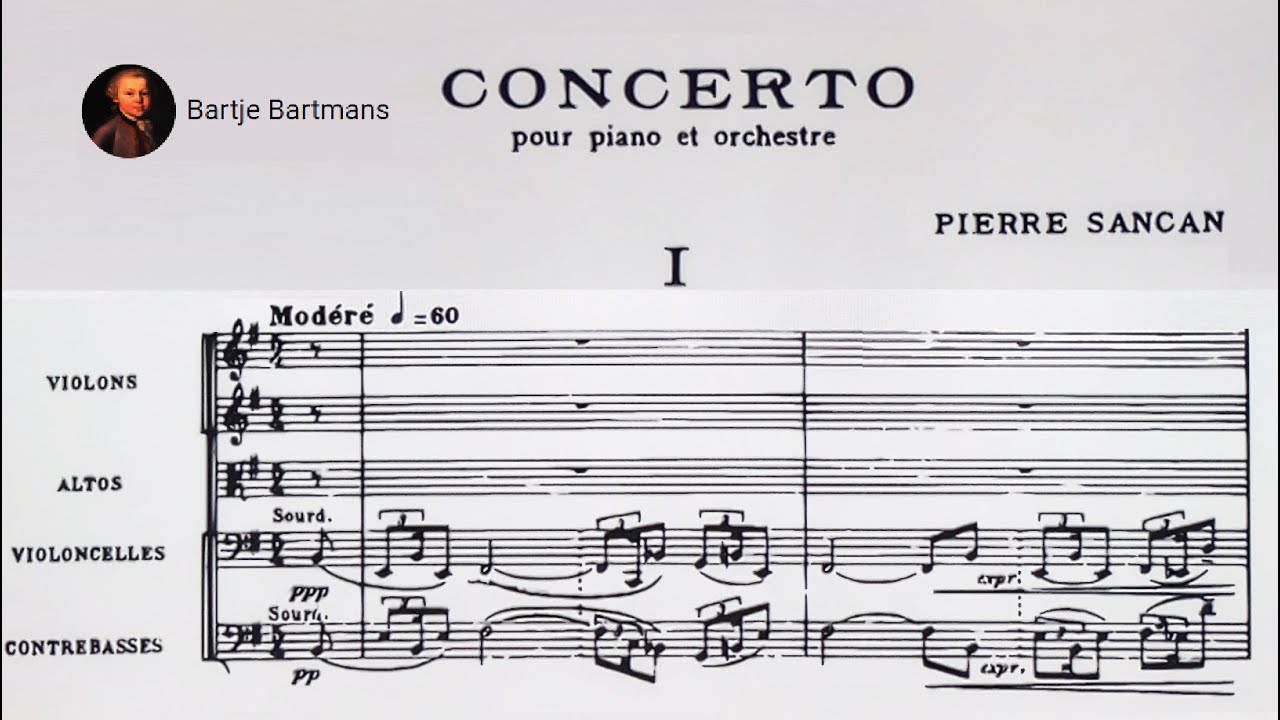 Pierre Sancan - Piano Concerto (1957) - YouTube