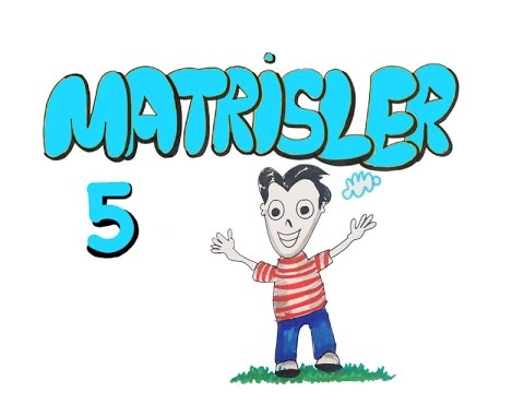 10dk'da MATRİSLERDE ÇARPMA