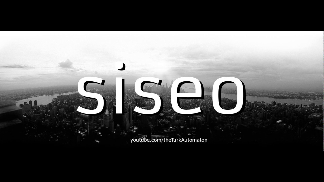 How to pronounce siseo in Spanish - YouTube
