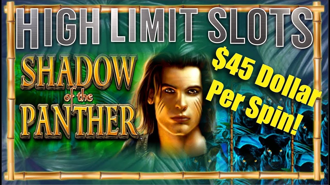 High Limit Slots Shadow of the Panther Slot Machine Big Win HIGH LIMIT ...