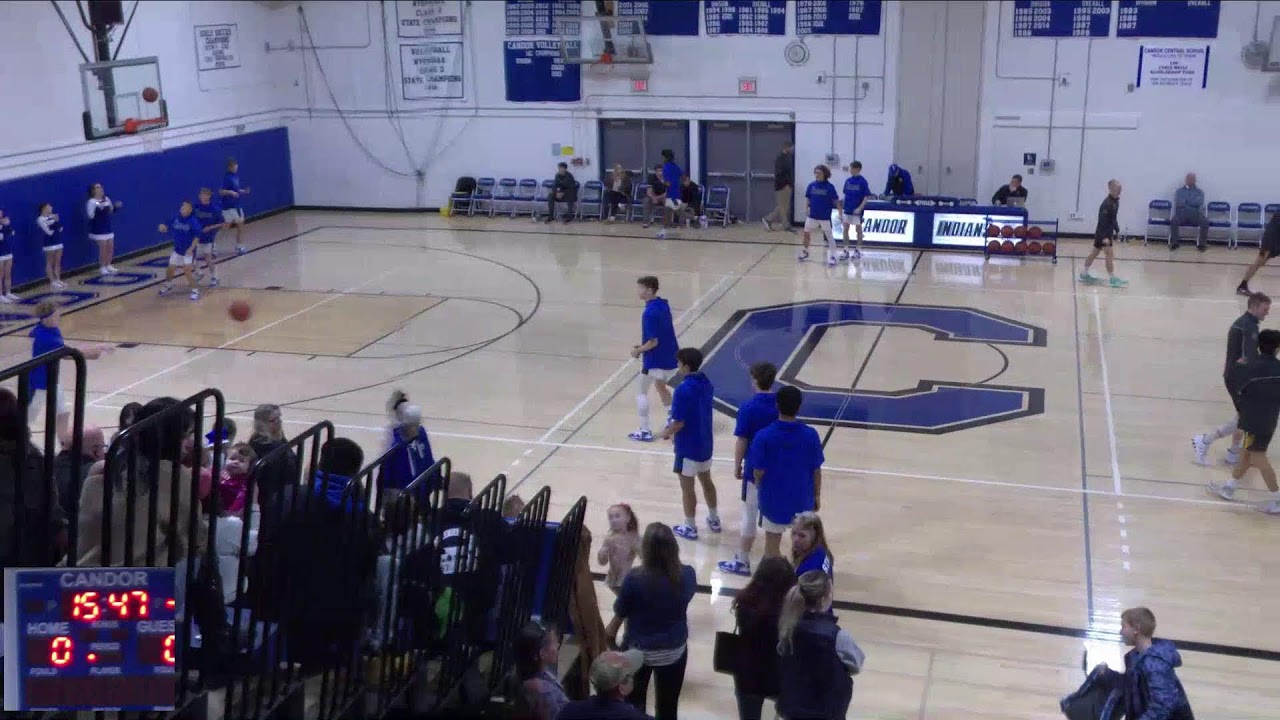 Candor High School vs Tioga High School Boys' Varsity Basketball - YouTube