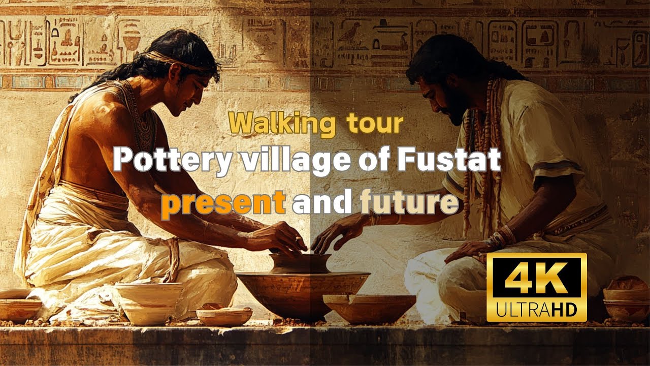 Fustat pottery Village in Cairo tour : A 4K Journey Through Ancient ...