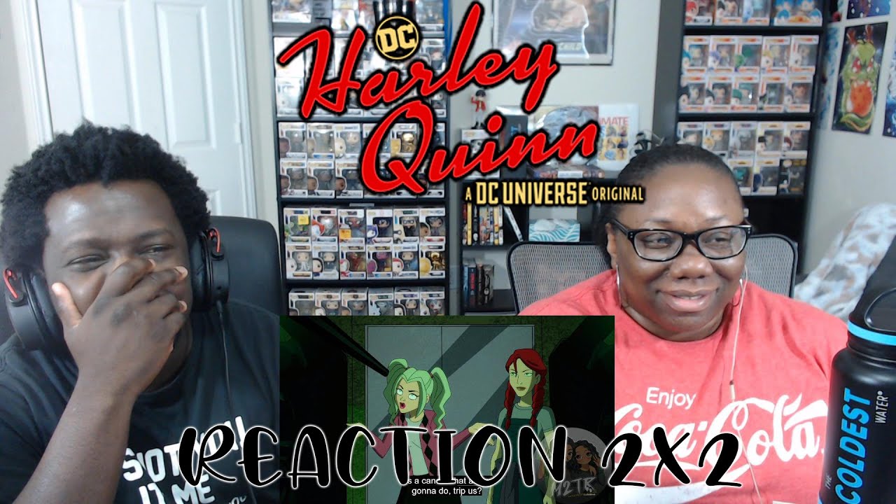 Harley Quinn 2x2 REACTION!! {Riddle U} - YouTube