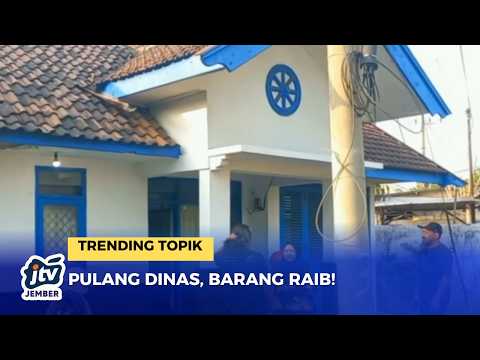 Pulang Dinas, Bidan Kaget Rumah Dinas Berantakan, Barang Berharga Raib