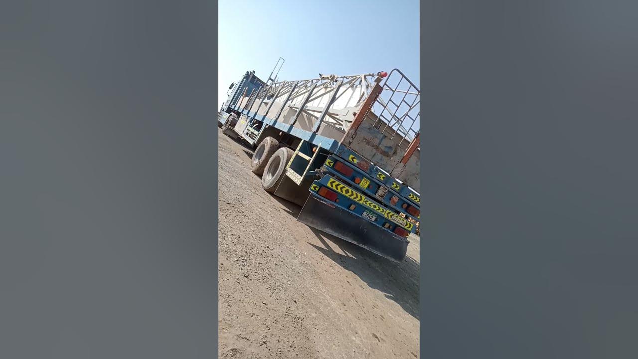 MCR 295 from good site 7 heavy equipment coming for unloading - YouTube