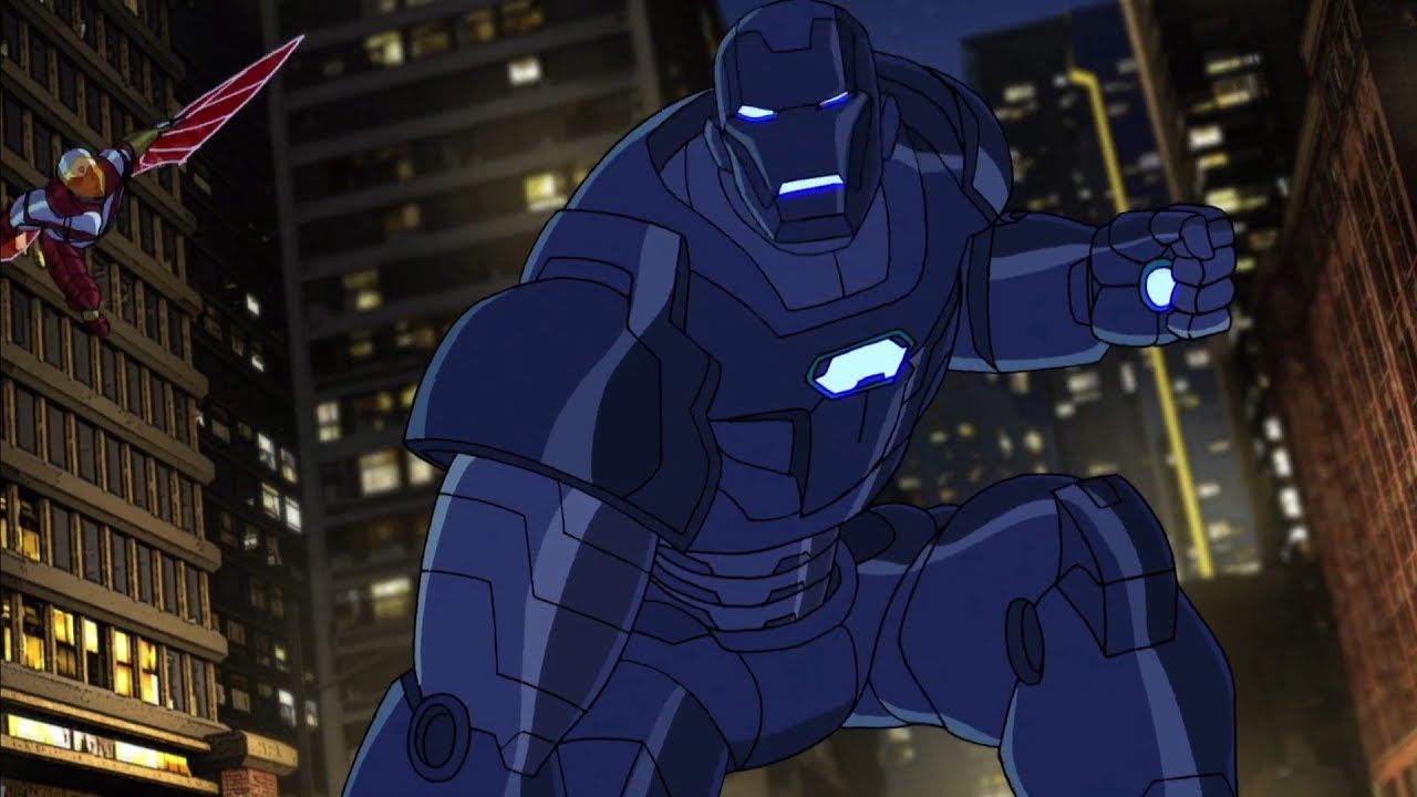 The Avengers vs. Cobalt Man [Marvel's Avengers Assemble] - YouTube