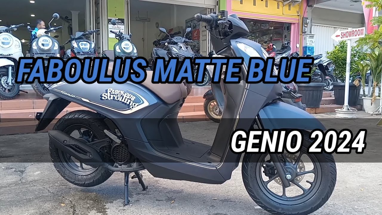 FABOULUS MATTE BLUE 2024‼️👍#genio #2024 #hondabandaaceh - YouTube