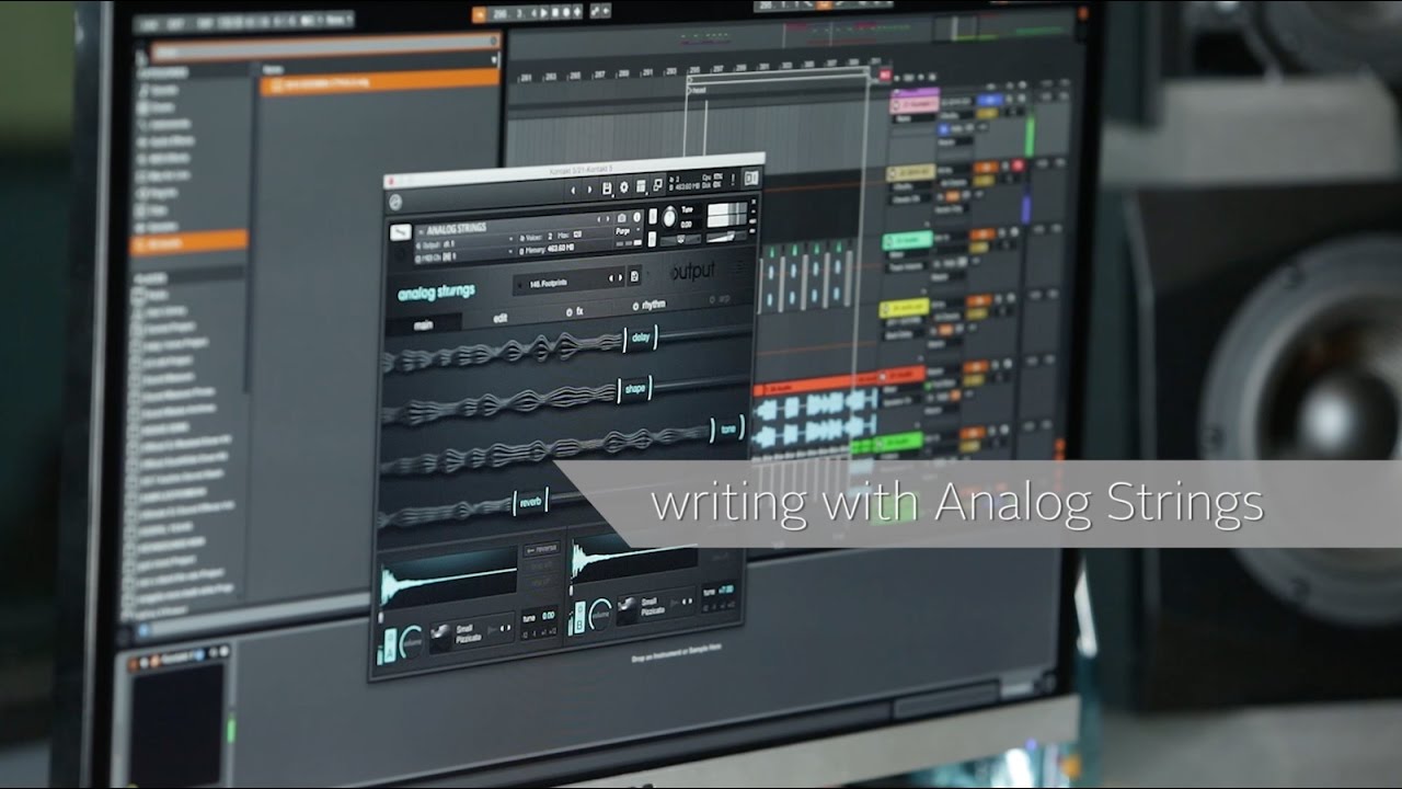 In The Studio with P. Morris: Writing with Analog Strings - YouTube
