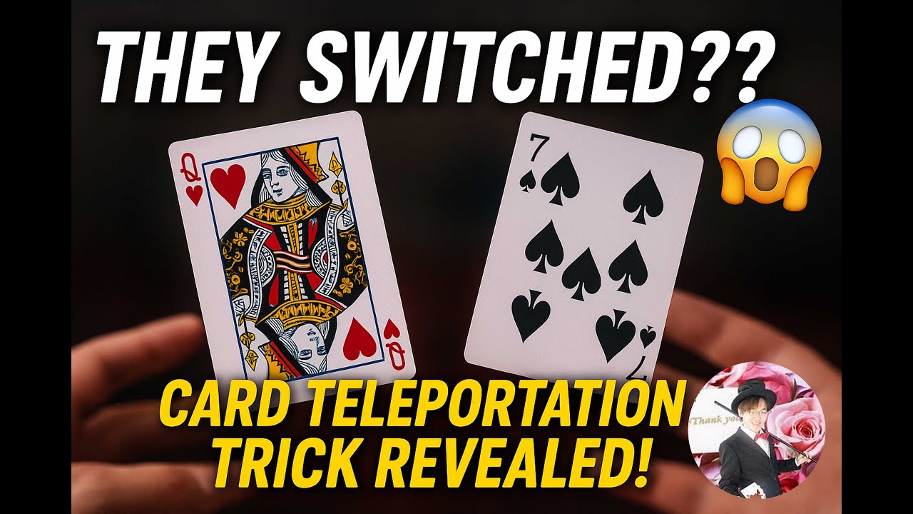 Mind-Blowing Card Transposition Trick Revealed! | Easy Magic You Can ...