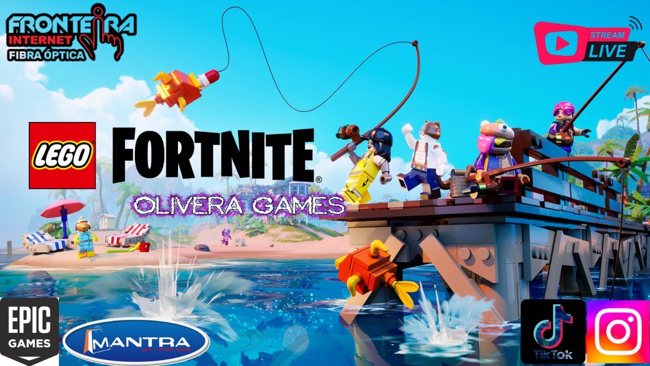 #1511 Fortnite Lego - Explorando YAG World - YouTube