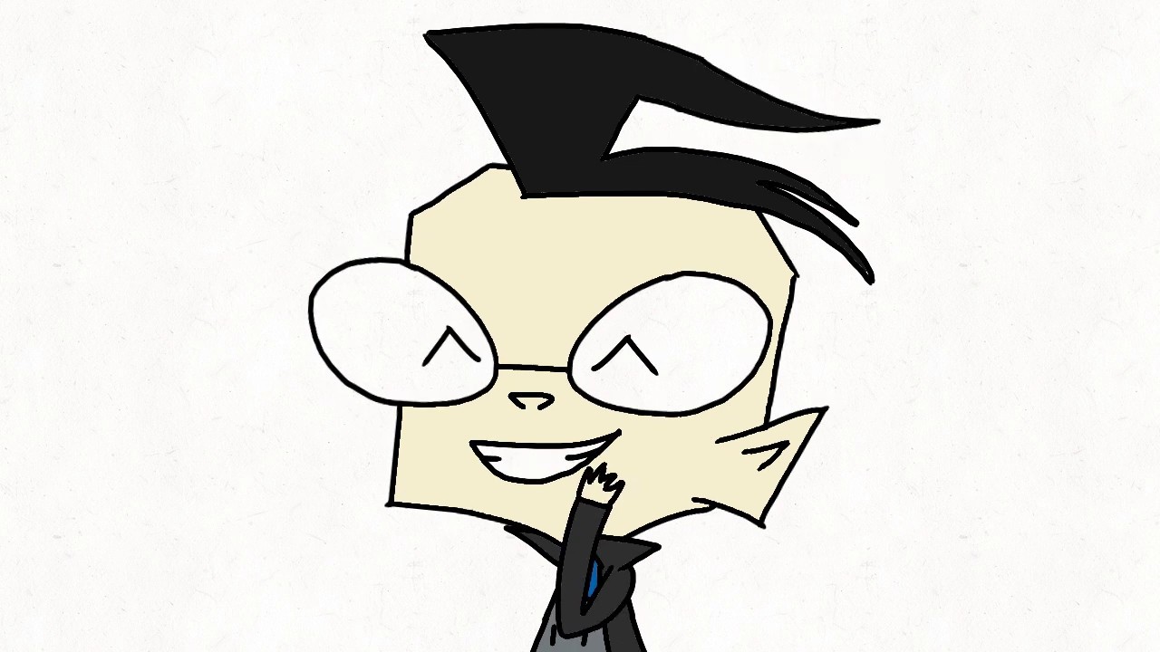 Dib laughing animation - YouTube