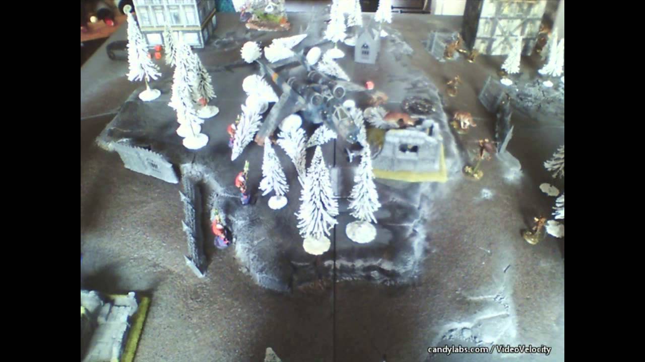 Warhammer 40k Killteam Dark Eldar vs Eldar - YouTube