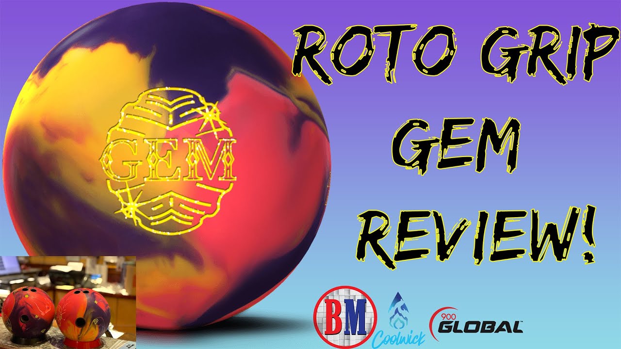 Roto Grip Gem Ball Review! Two Different Layouts! This Is A STRONG Bowling Ball! - YouTube