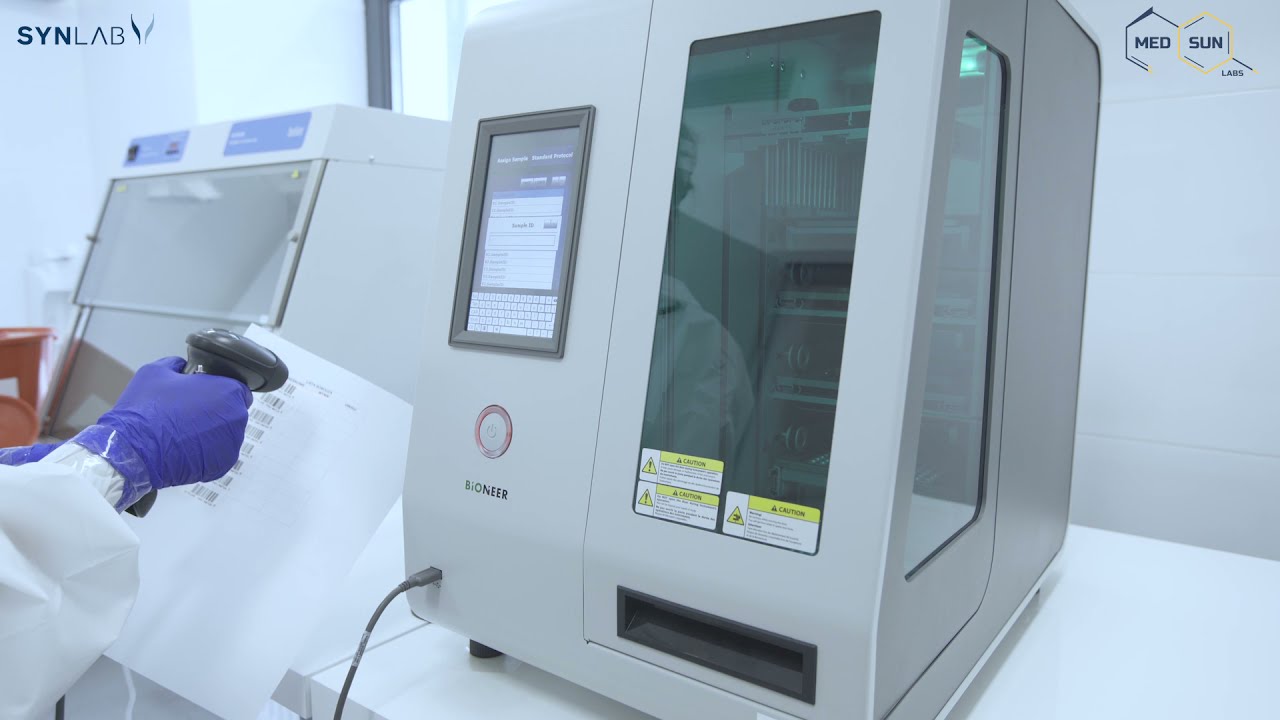 RNA/DNA Isolation - Step By step process on Bioneer machine - YouTube