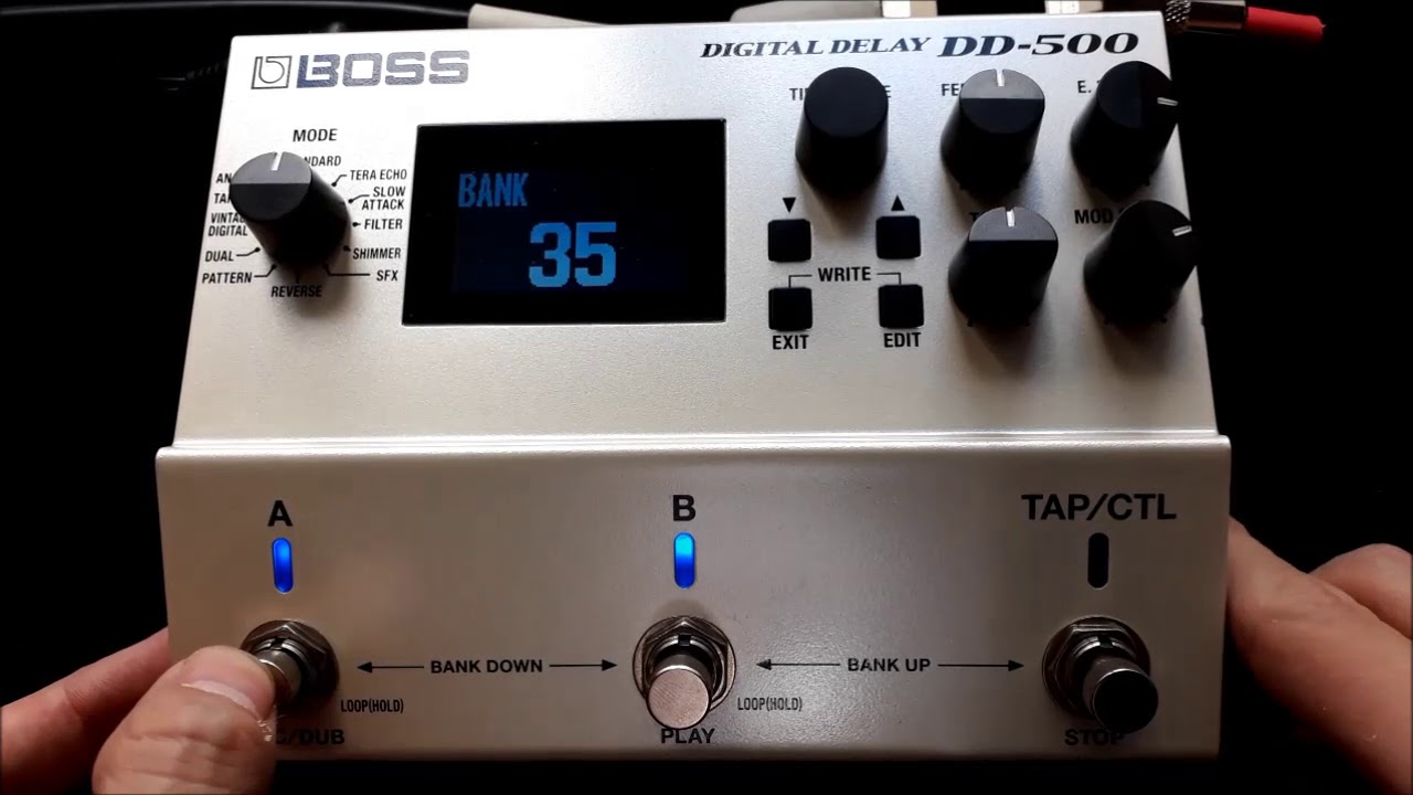 Boss DD-500 Digital Delay demo oficial Promusica en español por Mauro ...
