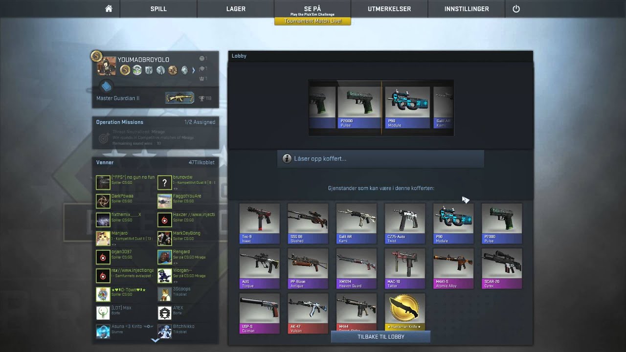 CS:GO Opening 19 Crates - YouTube