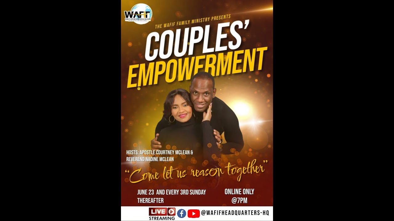 Couples Empowerment Session with Apostle Dr. Courtney McLean - YouTube