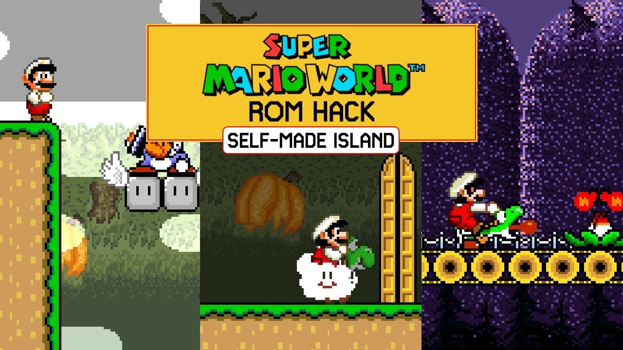A Halloween Adventure | Hack of Super Mario World (2009) - YouTube